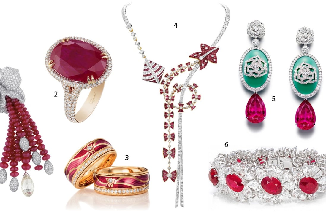 Red is the new trend in luxury jewellery | South China Morning Post