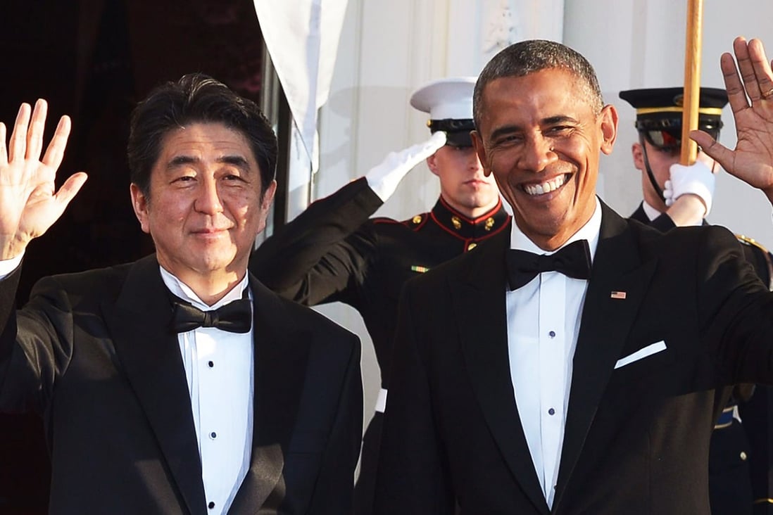 Abe, Obama meet at White House with China warning them to tread ...