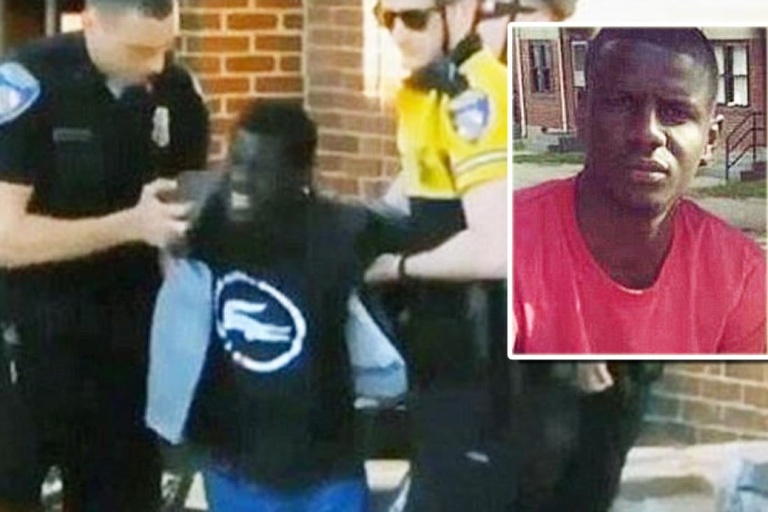 Prisoner sharing police van with Freddie Gray 'heard him trying to ...