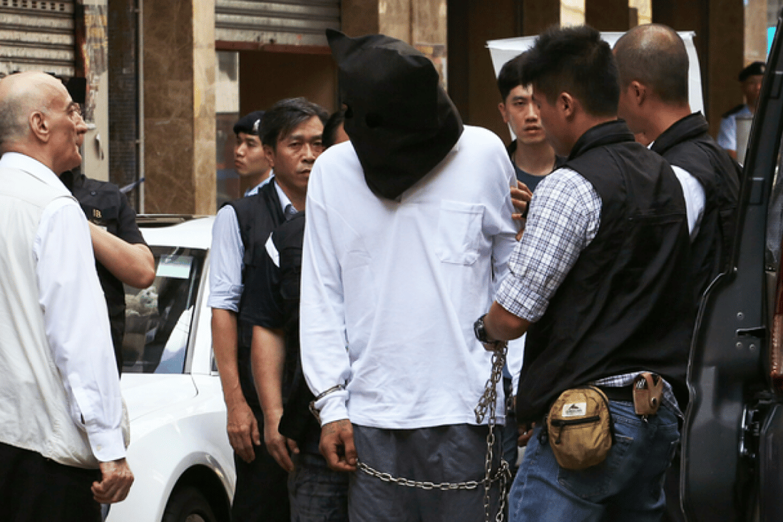 Hong Kong murder suspect in reconstruction at scene of alleged killing ...