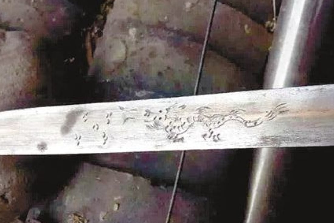 Chinese farmer used ancient sword as kitchen knife | South China ...