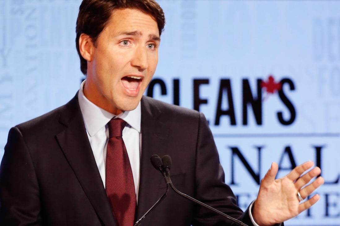 Canadian Challenger Justin Trudeau Attacks Prime Minister Stephen