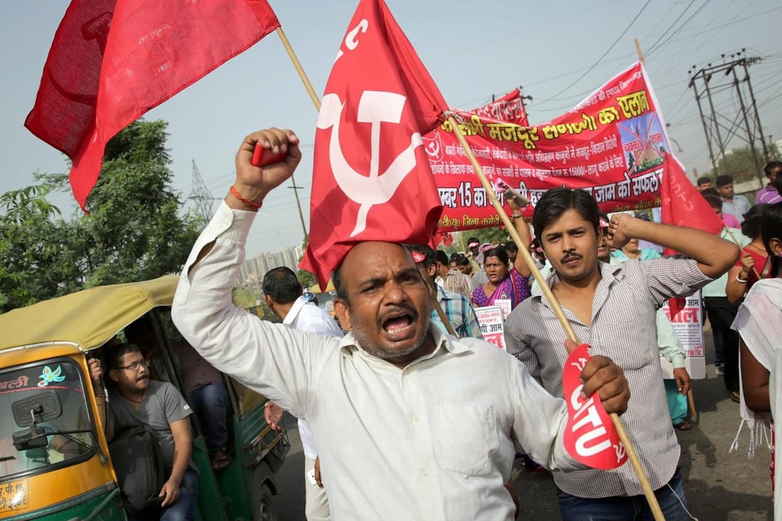 Biggest strike in India in two years as millions of workers protest ...