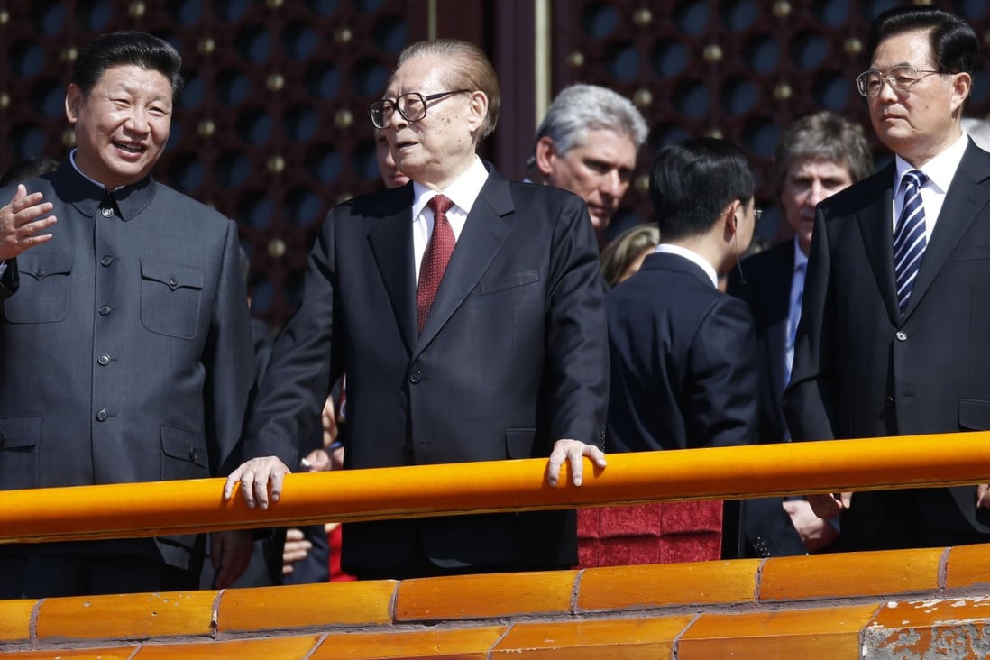 Old and new guard: Three Chinese presidents line up in first for ...