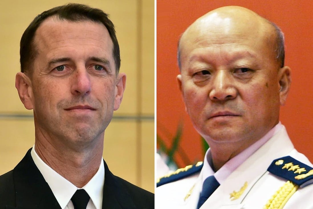 China, US navy chiefs hold hour-long talks on South China Sea in wake ...