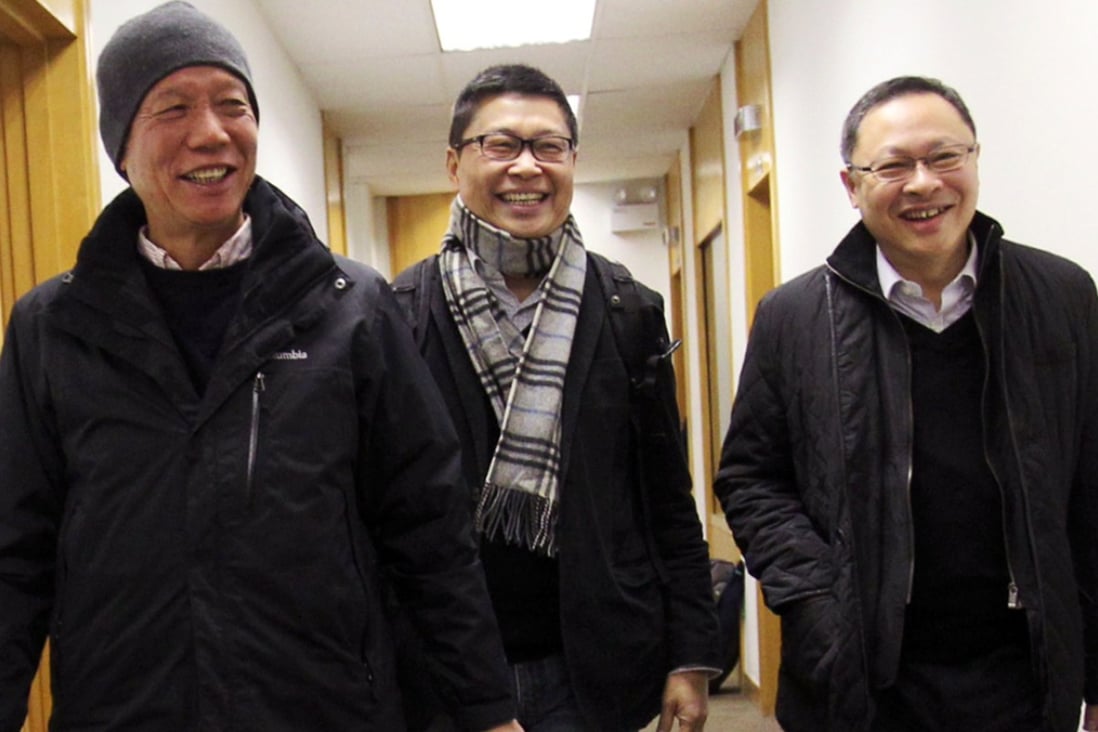 Occupy Central founders vow to keep fighting for democracy in Hong Kong ...
