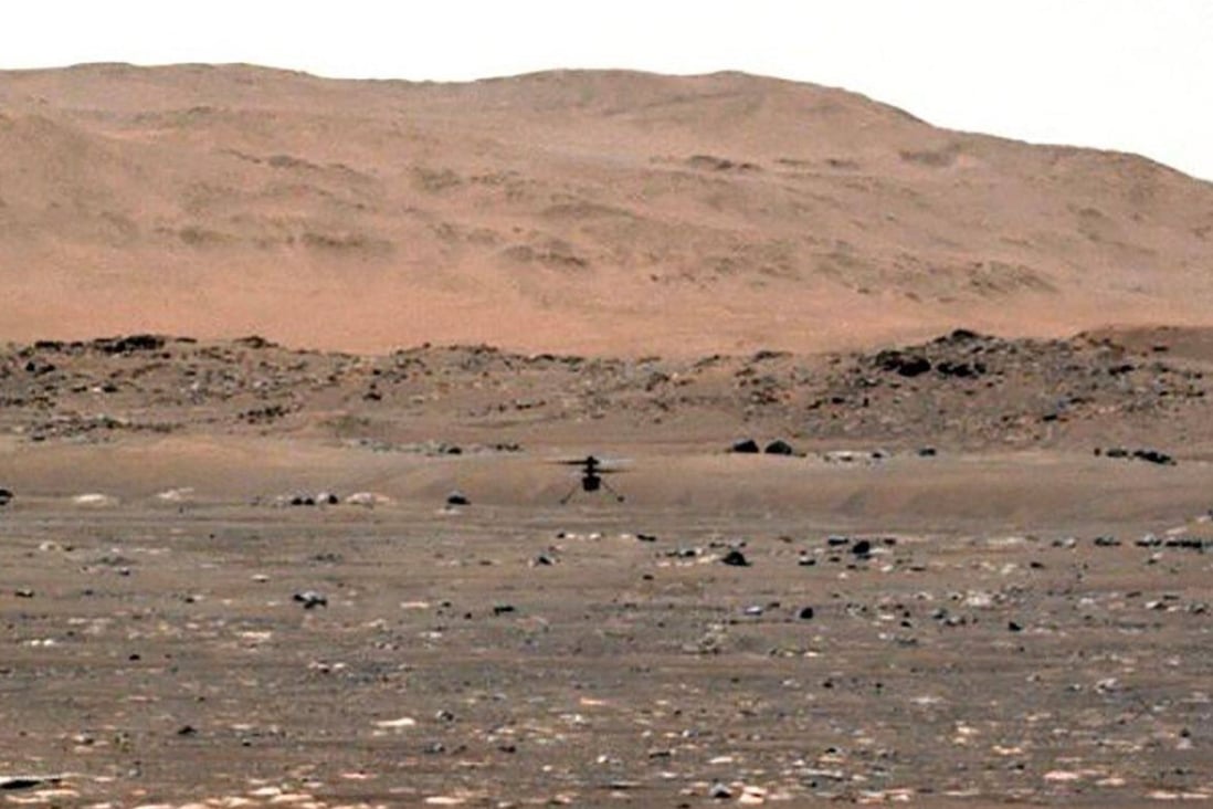 Nasa’s Mars helicopter Ingenuity makes history with first flight on ...