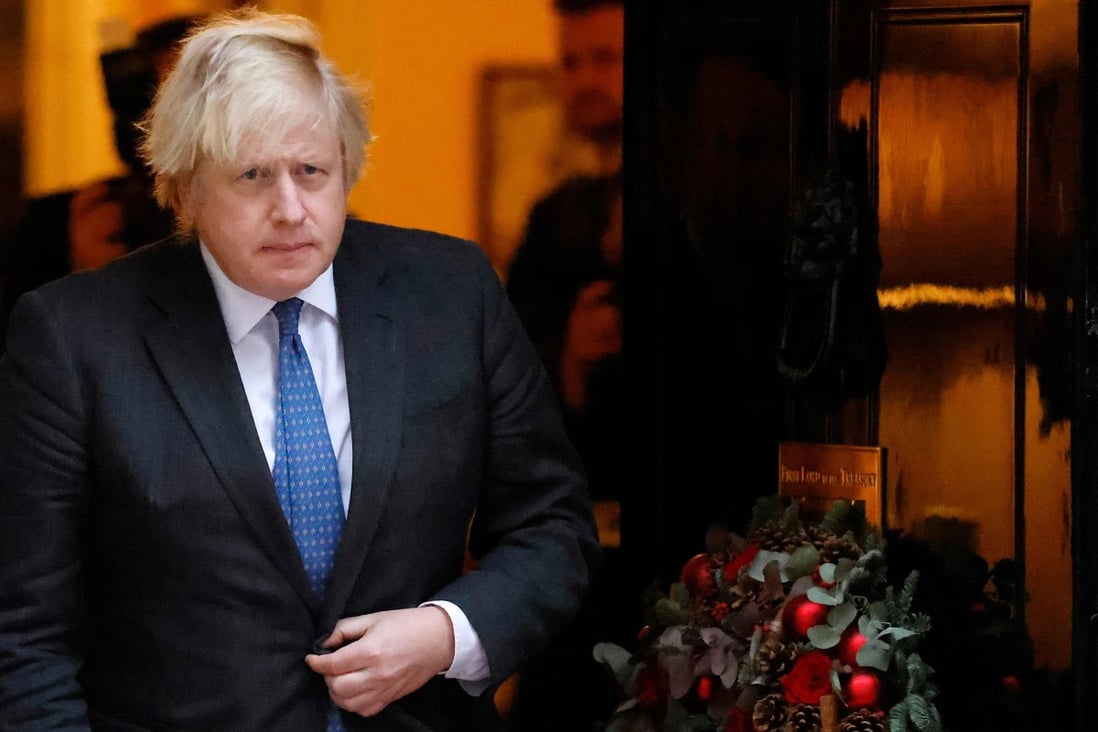 UK newspaper publishes photo of Boris Johnson at ‘wine and cheese ...