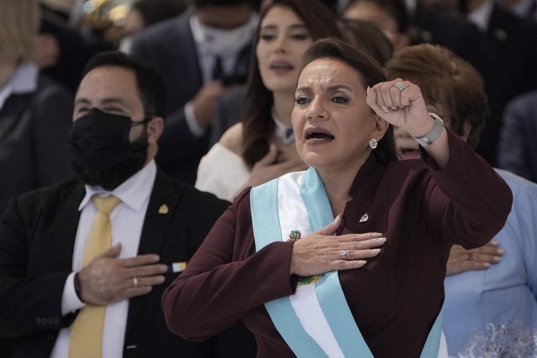Honduras inaugurates first woman president Xiomara Castro, amid ... Honduras inaugurates first woman president Xiomara Castro, amid ...