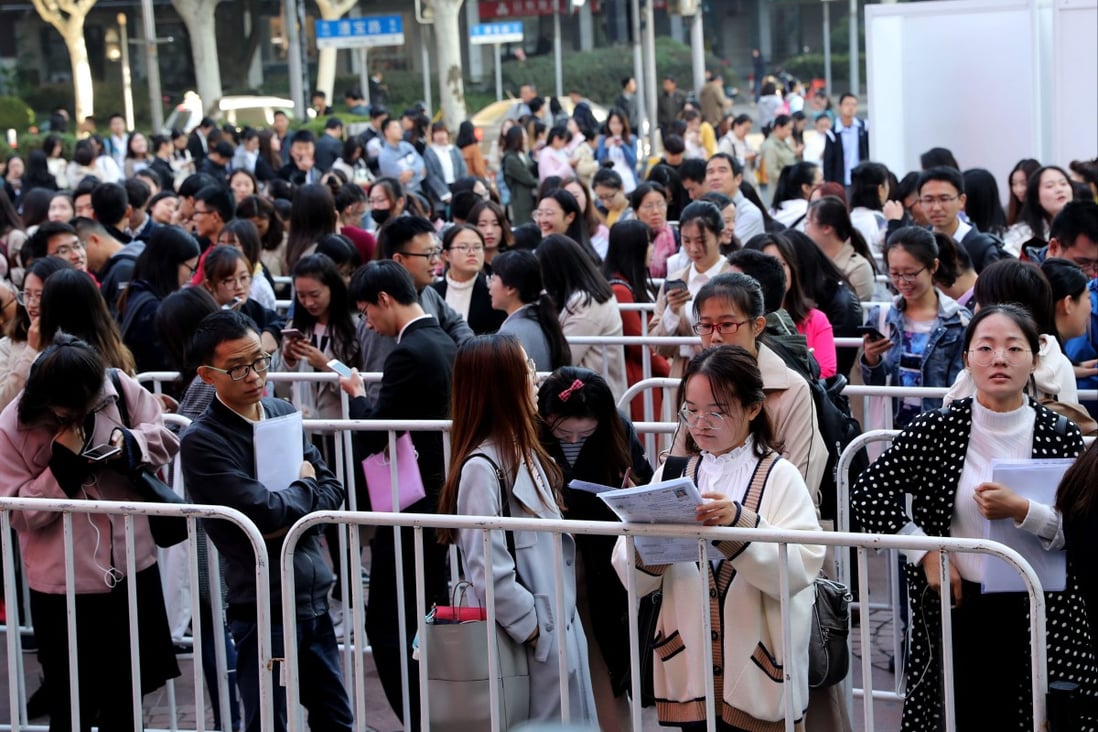 China jobs: Beijing offers support as record 10.76 million graduates ...