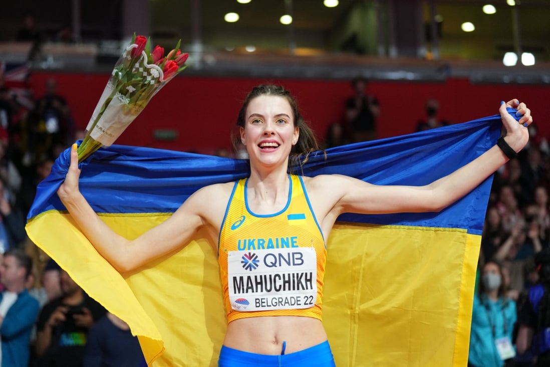 Ukraine’s Yaroslava Mahuchikh defies odds to win emotional gold at ...