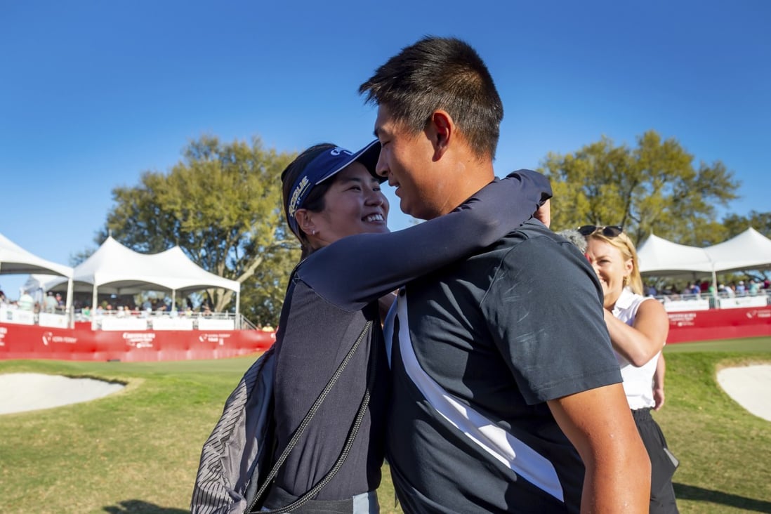 Chinese golfer Carl Yuan pays tribute to wife Luo Ying after maiden ...