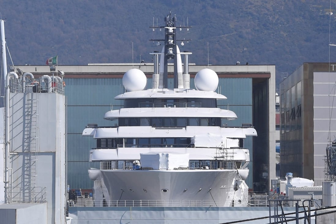 Is mystery US$700 million superyacht in Italy Vladimir Putin’s pleasure ...