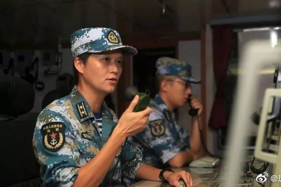 Chinese navy names its first woman captain of a warship | South China ...