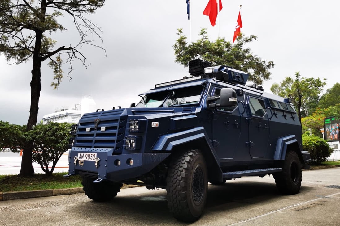 6 new anti-riot armoured vehicles to hit Hong Kong roads in June as ...