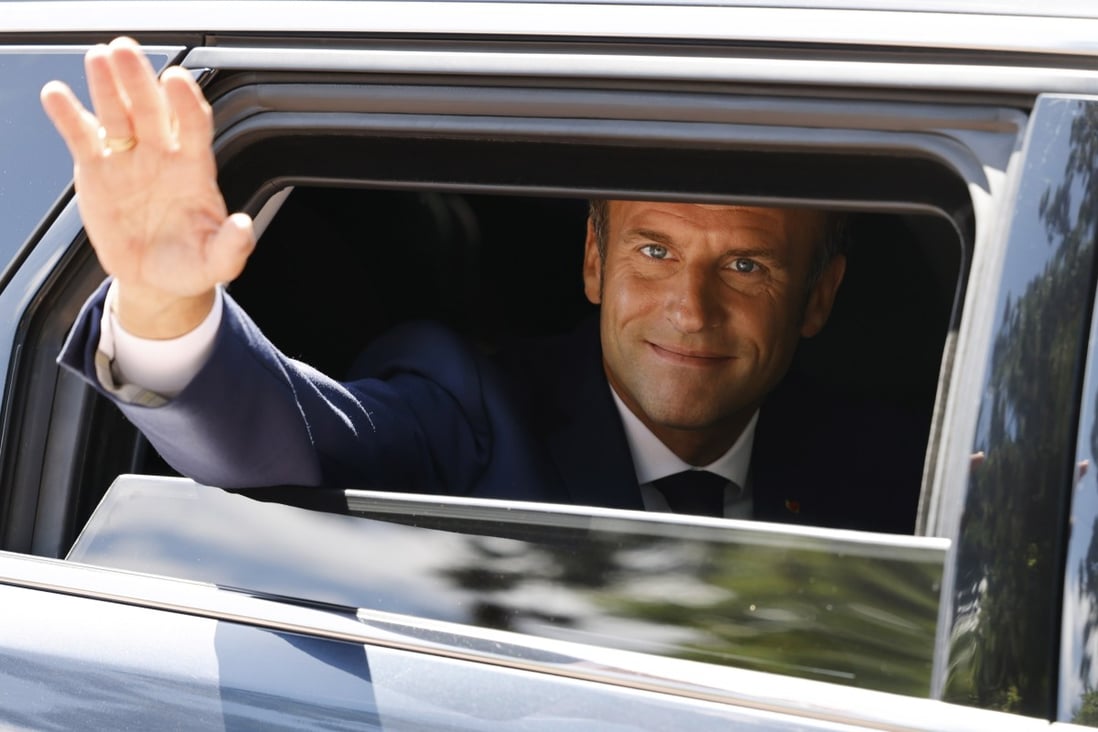 Emmanuel Macron’s majority in doubt after first round of French ...