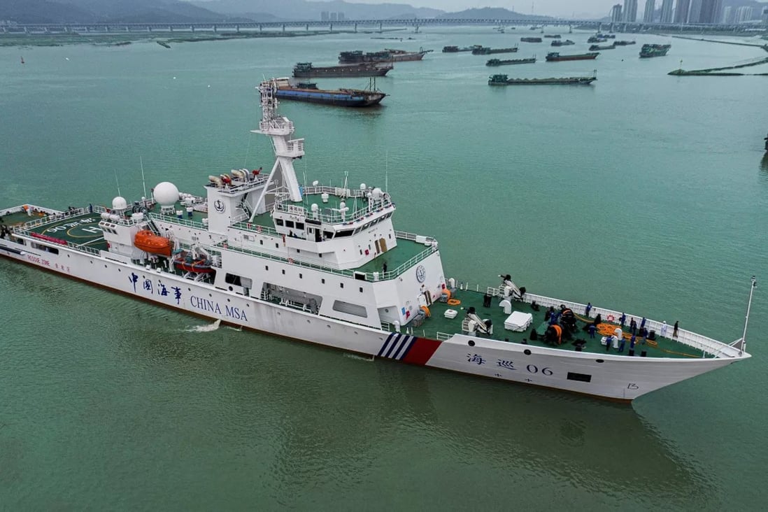 Largest Chinese patrol ship in Taiwan Strait opens up diplomatic route ...