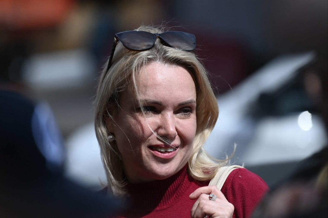 Russian TV journalist Marina Ovsyannikova, who protested war live on ... Russian TV journalist Marina Ovsyannikova, who protested war live on ...