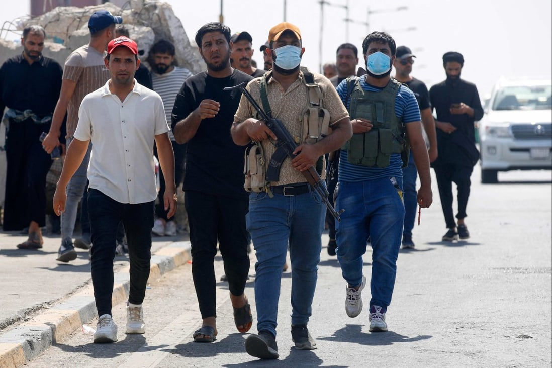 Iraq protesters begin withdrawal after cleric, Muqtada al-Sadr demands ...