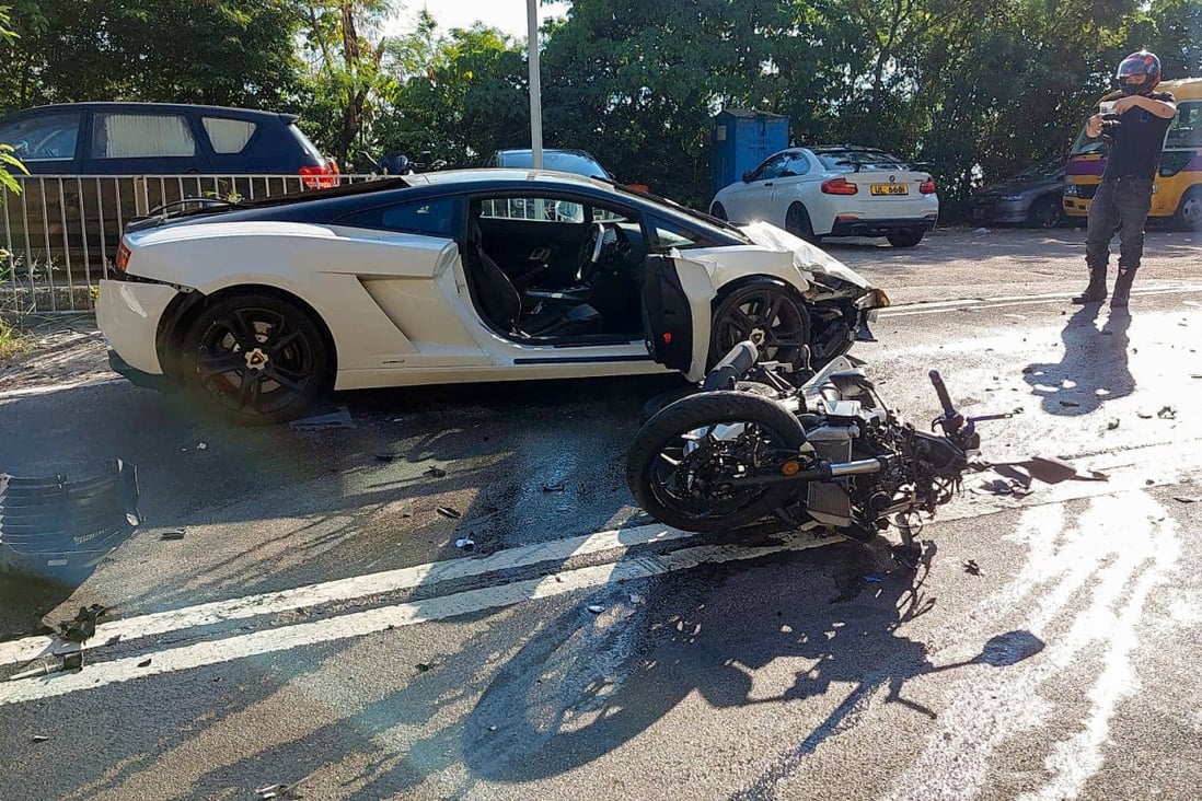 Hong Kong motorcyclist seriously injured in head-on collision with ...