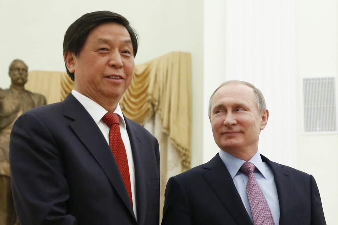China’s No 3 leader Li Zhanshu to visit Russia | South China Morning Post