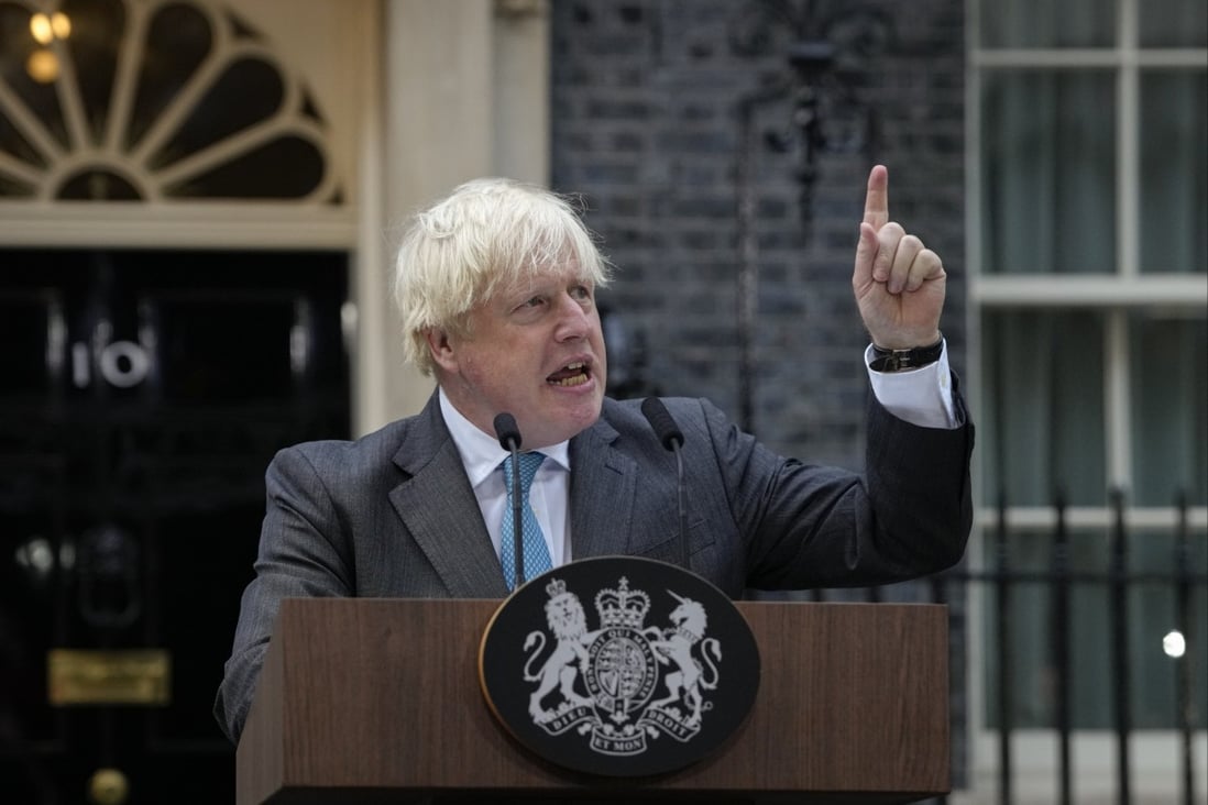 UK’s Boris Johnson says farewell, comparing himself to a Roman dictator ...