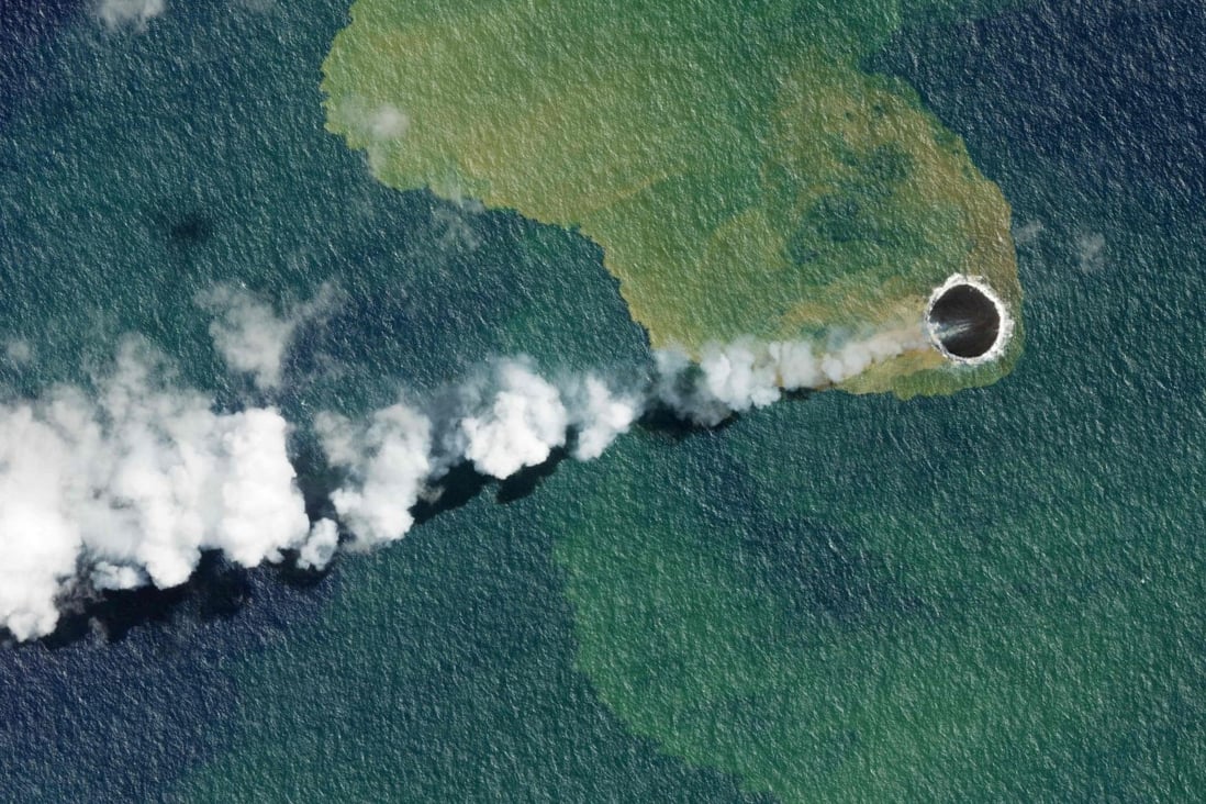 Tonga underwater volcano erupts, forming new ‘baby’ Pacific Ocean ...