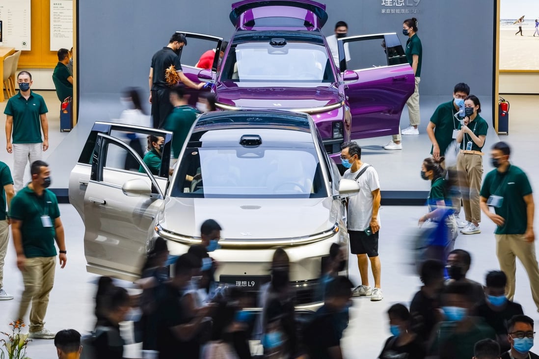 Li Auto, Xpeng and Nio report upbeat sales in September, but bumpy road ahead for Chinese EV ...