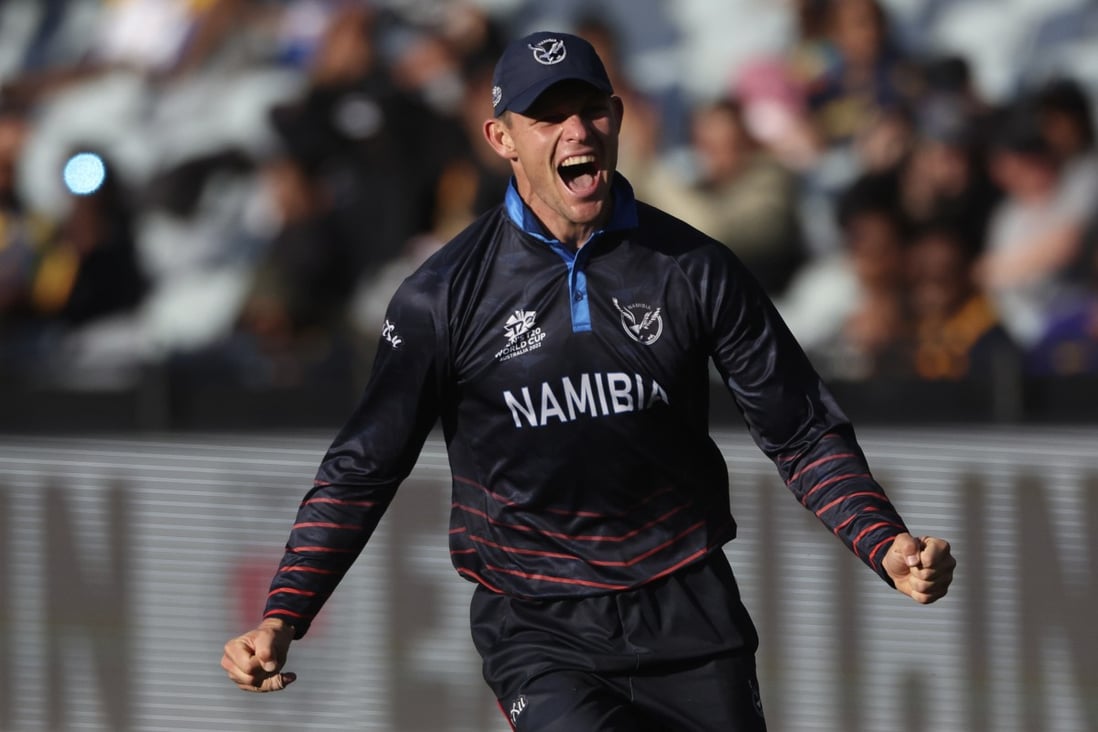 T20 World Cup: ‘historic day’ as Namibia hammer Sri Lanka by 55 runs in ...