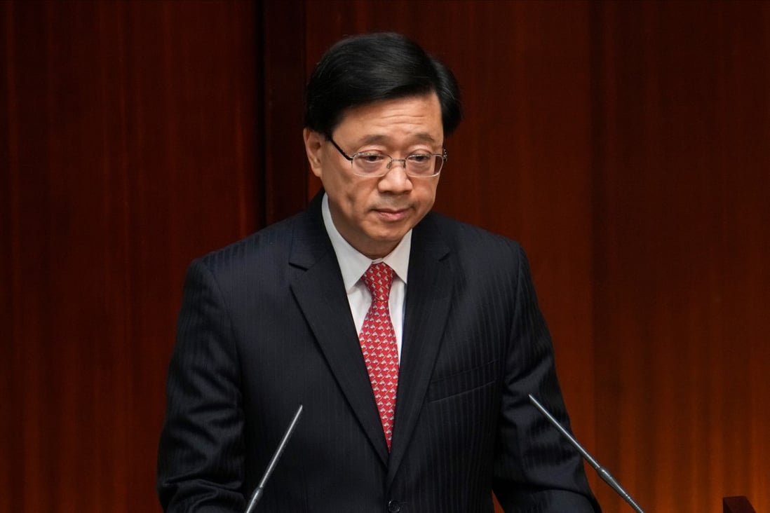 Hong Kong leader John Lee just delivered one of the longest policy ...