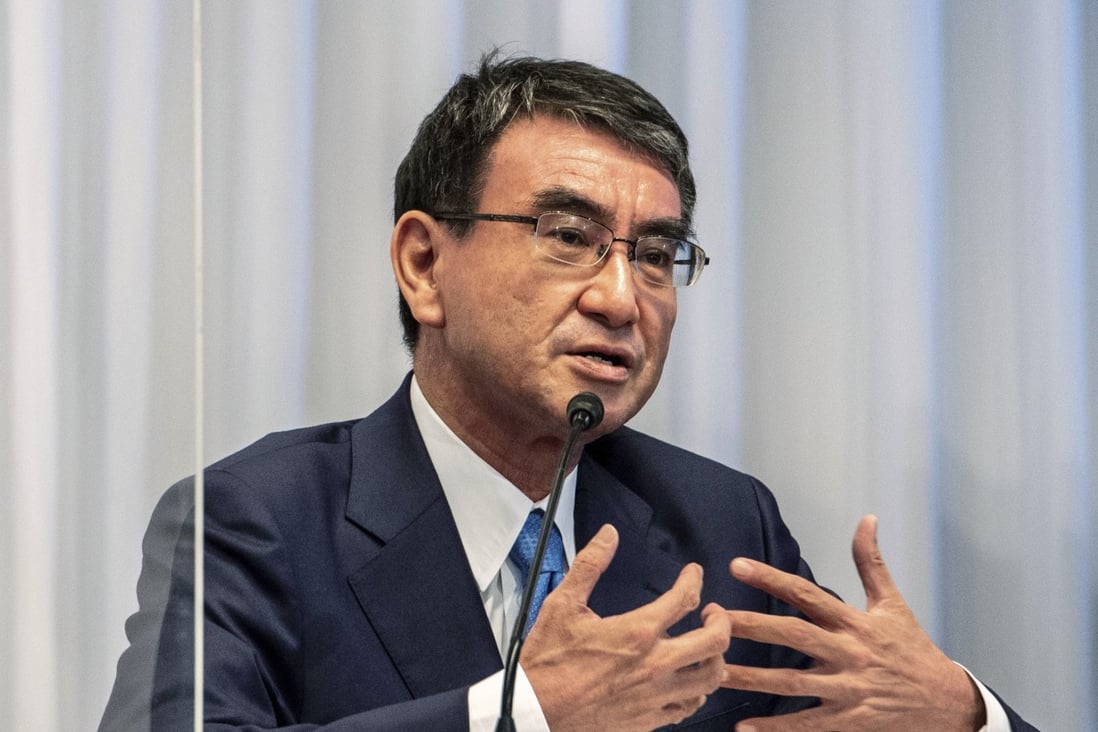 Japan’s Taro Kono wants to stamp out the fax machine, but will message ...