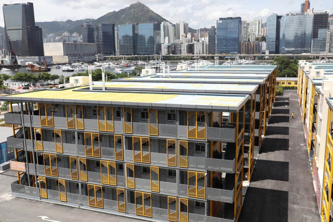 Converting makeshift coronavirus facilities into transitional housing ...