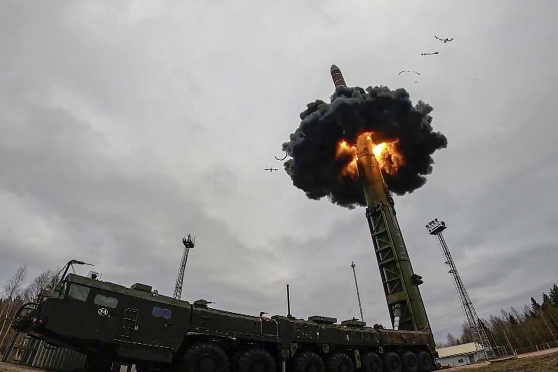 Vladimir Putin monitors Russian nuclear drills, pushes Ukraine ‘dirty ...