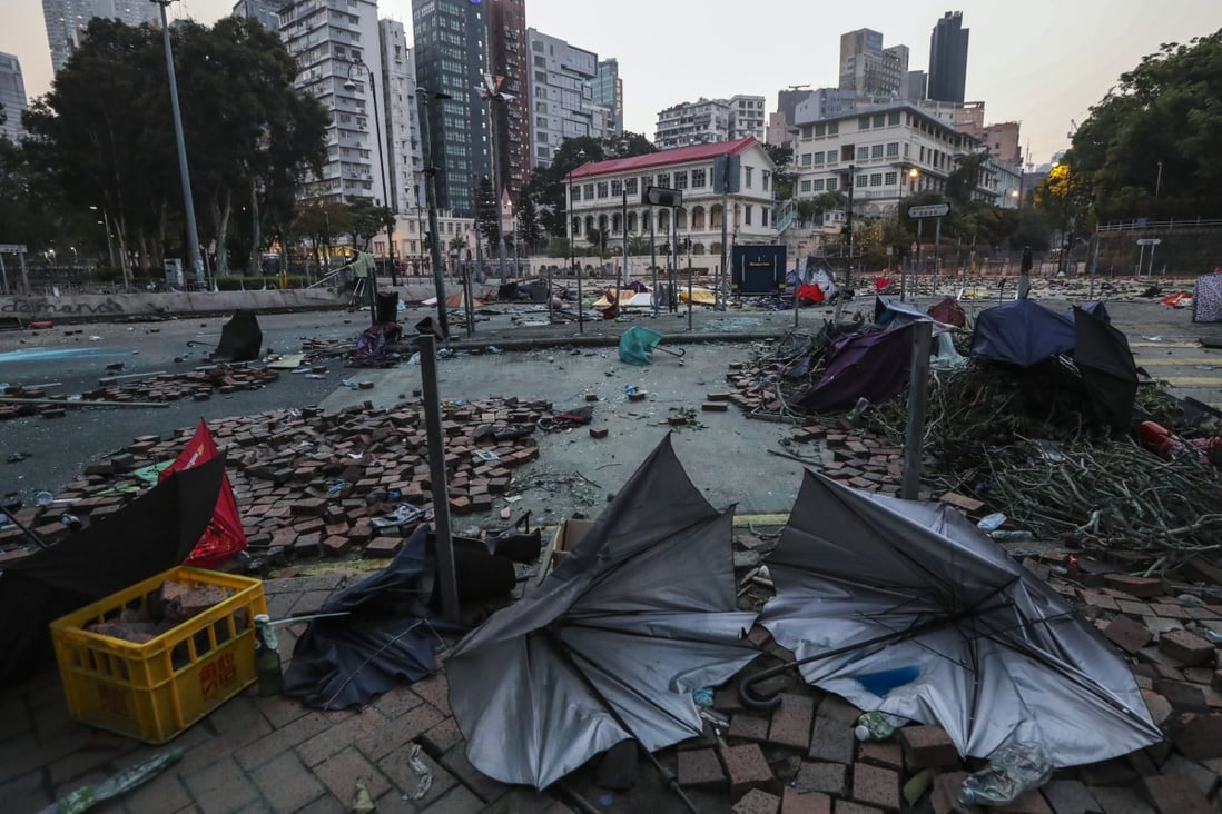 Hong Kong protests: 8 jailed for up to 56 months for rioting near ...