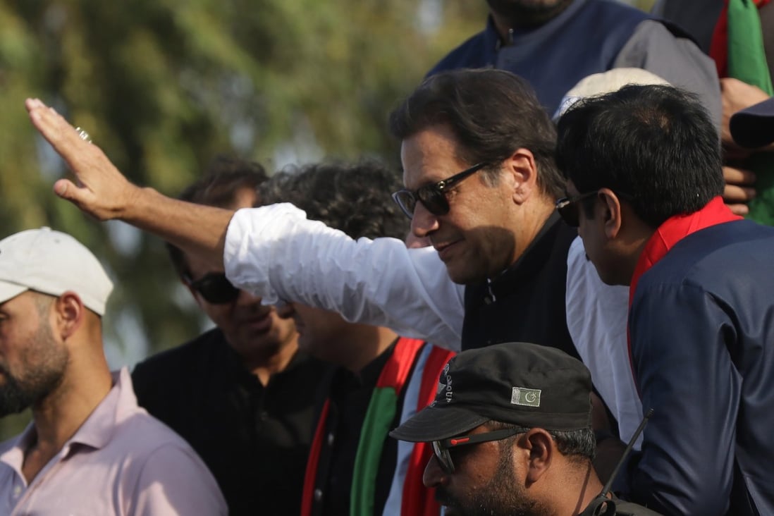 Former Pakistan PM Imran Khan shot as he leads political rally | South ...
