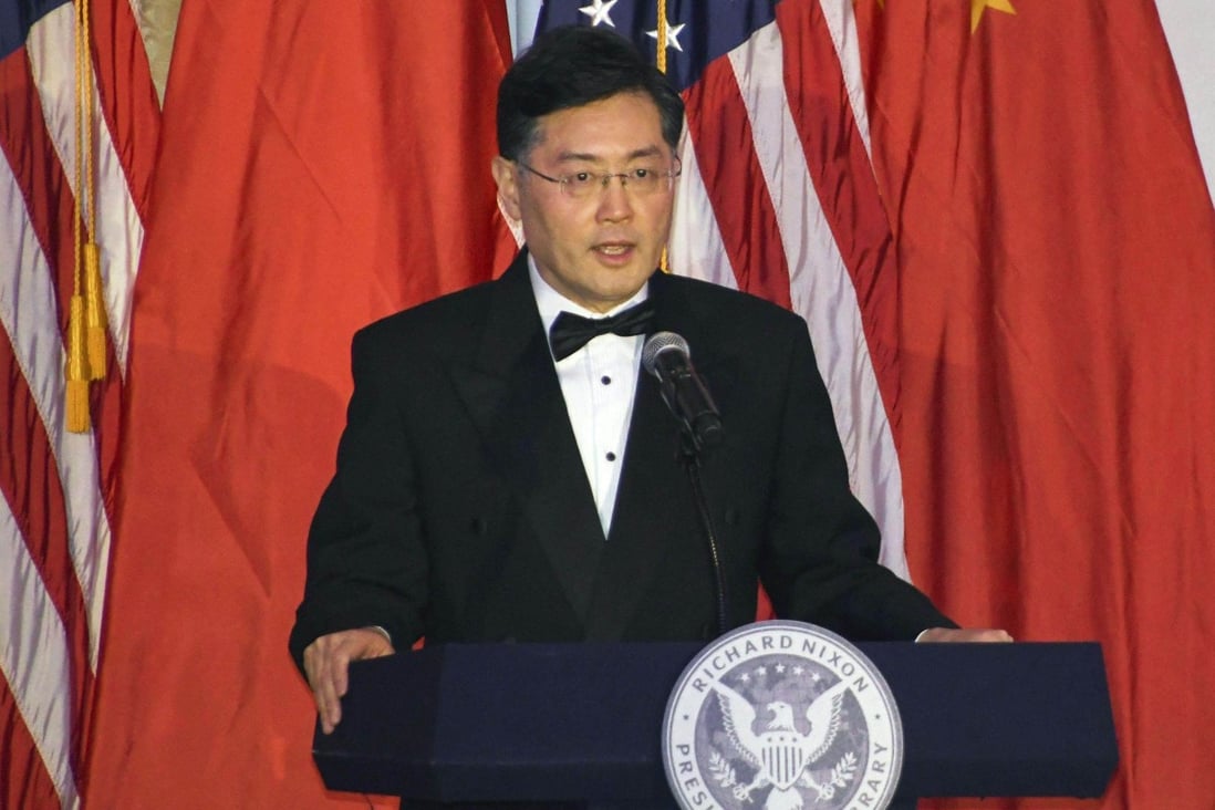 Qin Gang, China’s ambassador to US and a long-time Xi loyalist, poised ...