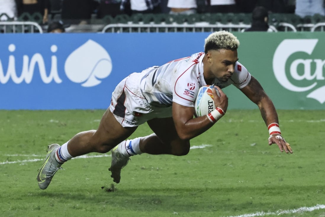 Hong Kong rest star player Max Denmark for Asia Rugby Sevens Series in ...