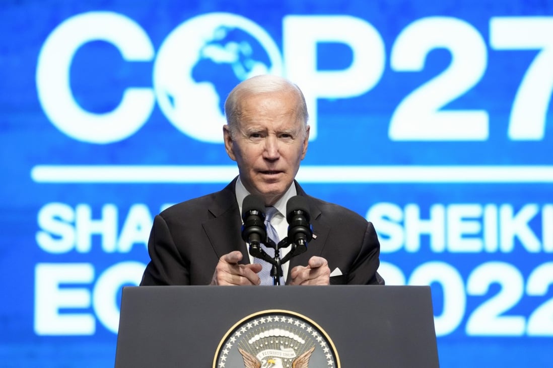 COP27: Joe Biden says climate crisis is about the ‘very life of the ...