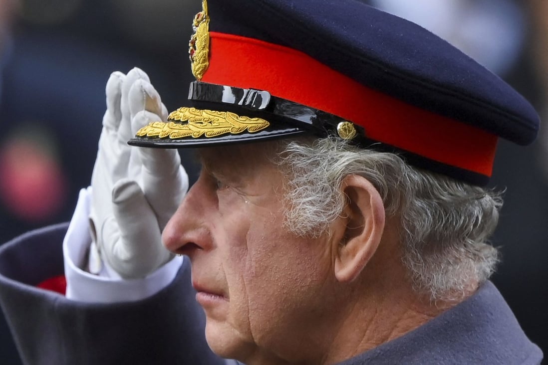 King Charles leads Remembrance Day silence for first time as British ...