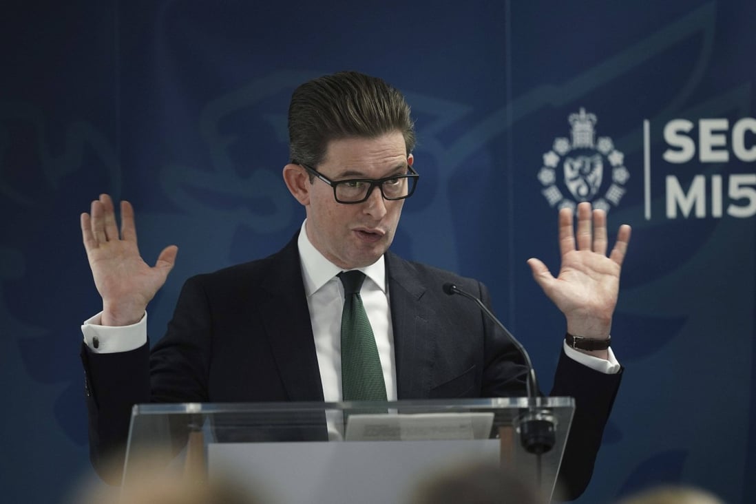 MI5 spy chief says Russia, China and Iran top security threat list to ...