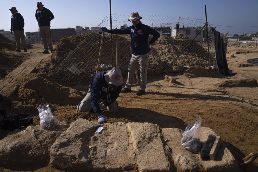 Gaza authorities discover over 60 Roman era graves | South China ...