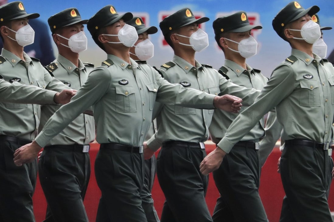 China military moves to protect troops from Covid-19 surge | South ...