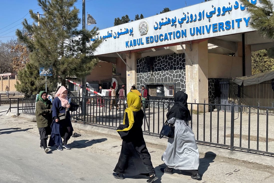 Afghan women suspended from universities by Taliban-led education ...