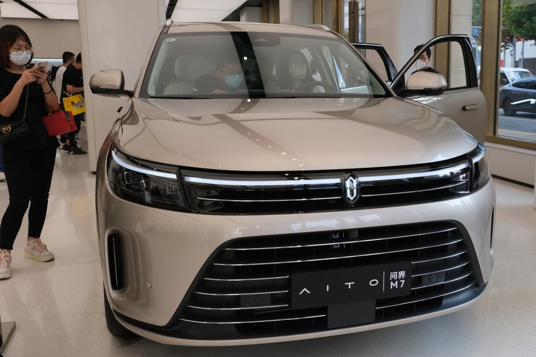 Huawei-backed premium EV brand Aito cuts prices, following Tesla’s ...