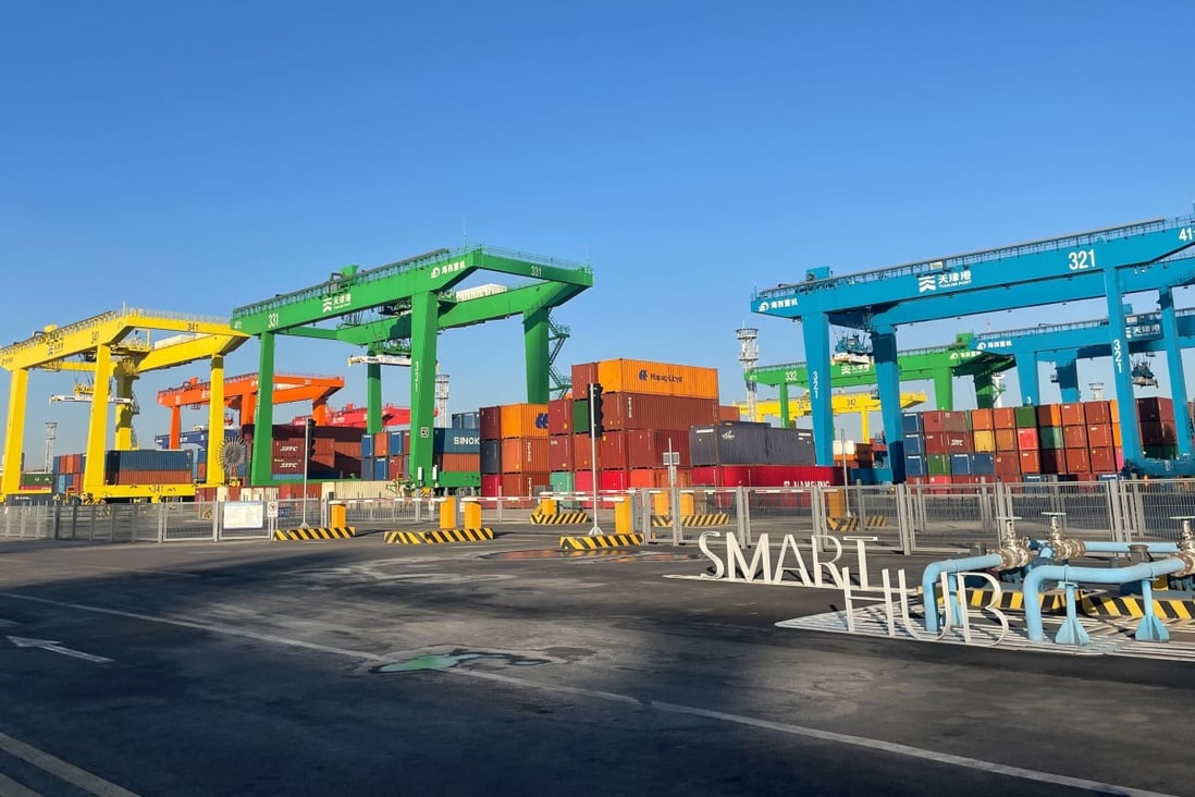 Huawei’s automated smart terminal at Tianjin Port offers glimpse of ...