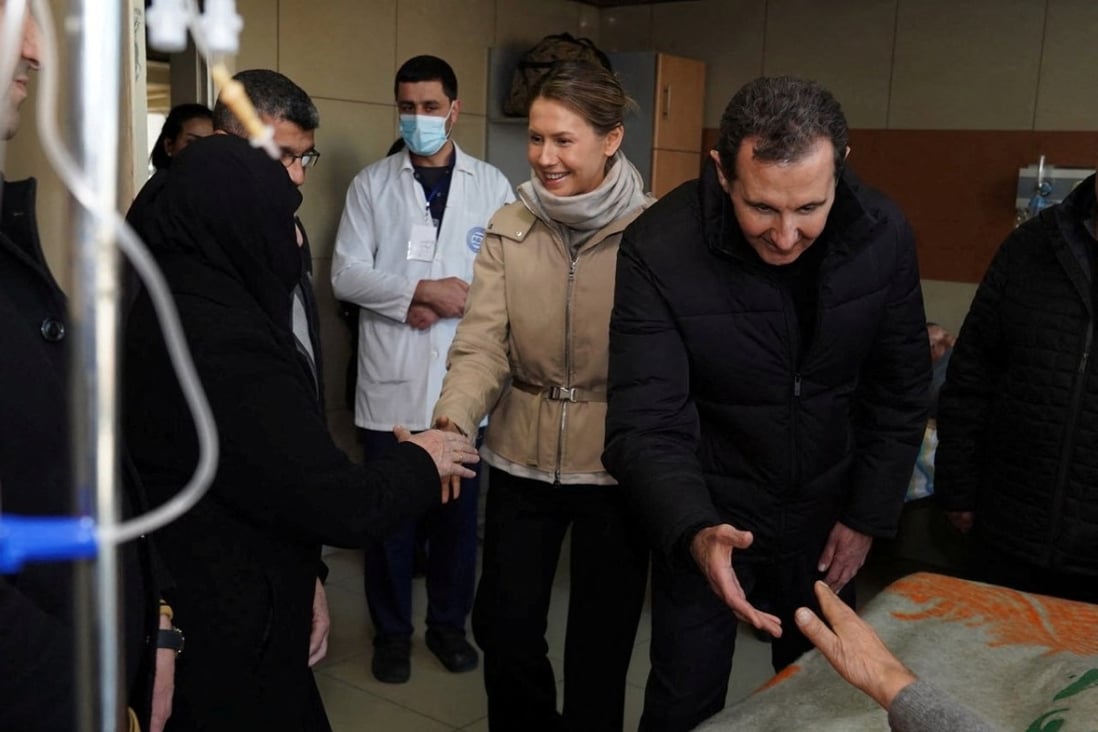 Syrian President makes first visit to quake survivors in Aleppo as UN ...
