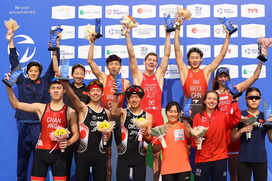 Chinese triathletes dominate Asia Cup with four on podium in Tai Mei ...