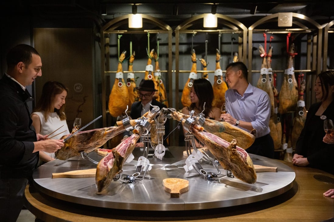 Tapas and a taste, smell and view of cured Iberico hams on a tour of ...