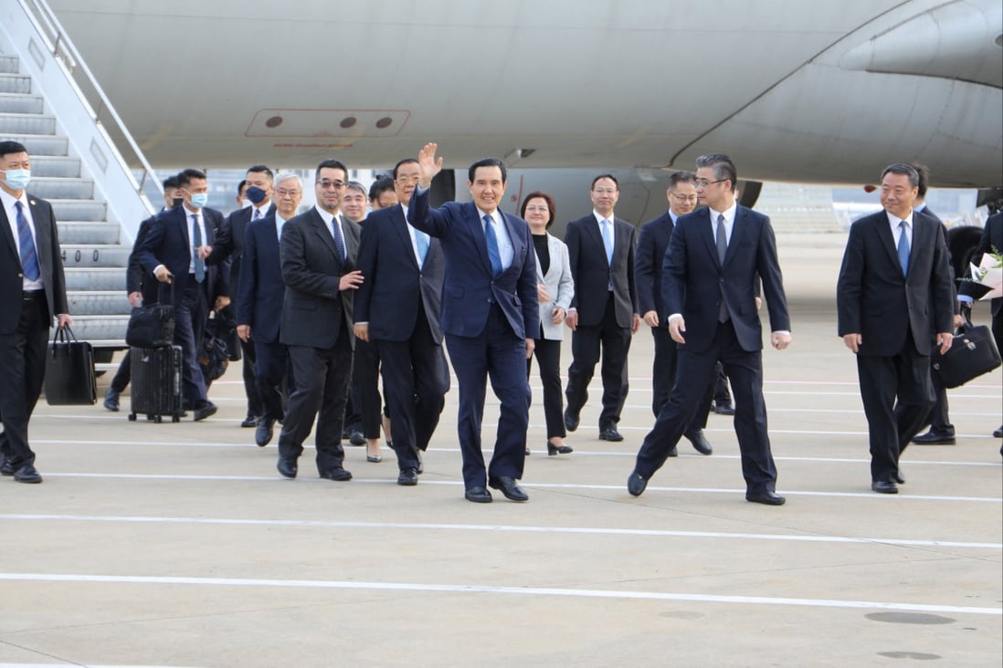 Former Taiwanese president Ma Ying-jeou on historic mainland China trip ...