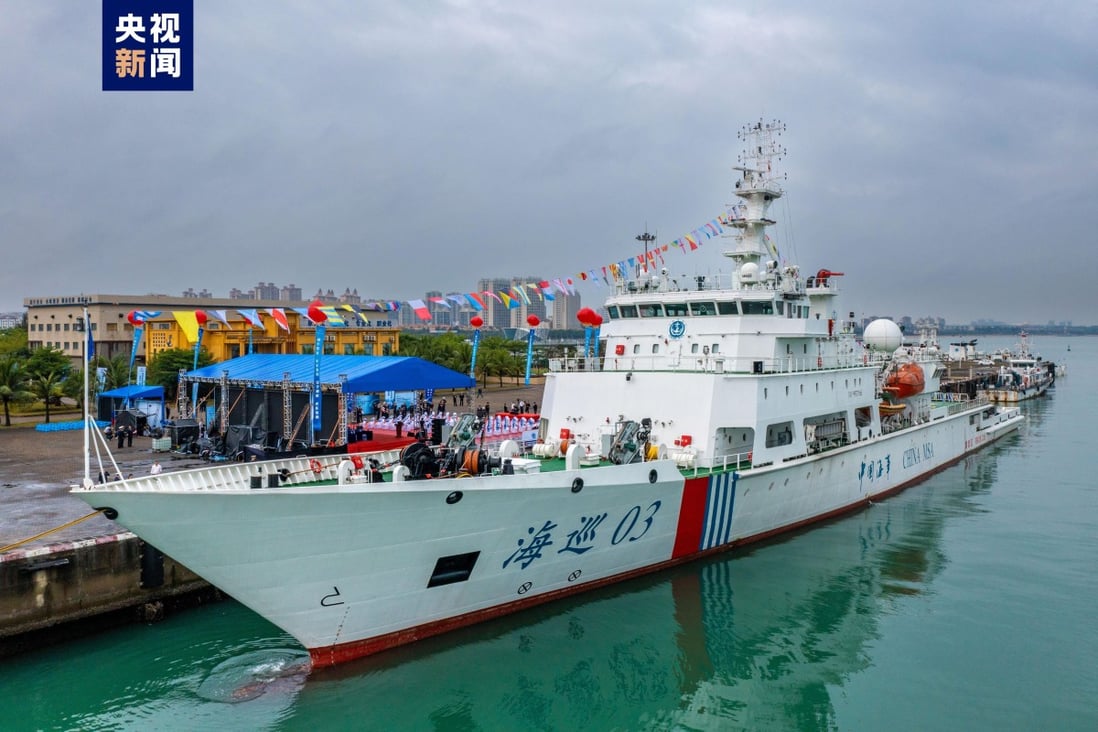 South China Sea: Hainan extends rescue reach with bigger patrol ship ...